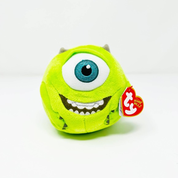 Ty | Toys | New Ty Beanie Ballz Mike Monsters Inc University Disney 23 ...